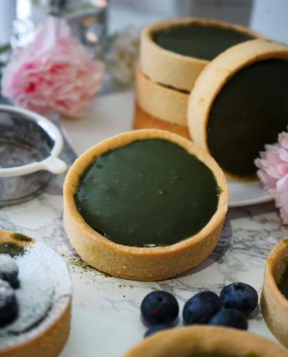 Matcha Madness - Easy Matcha Tart Recipe - Taste of Surprise